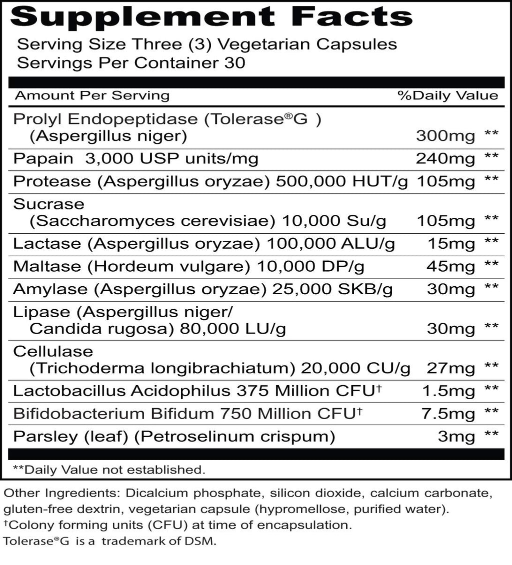 vegetarian digestive enzymes for gut health