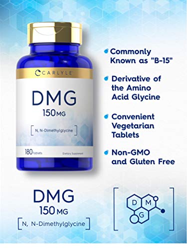 Vegetarian DMG tablets for vitality