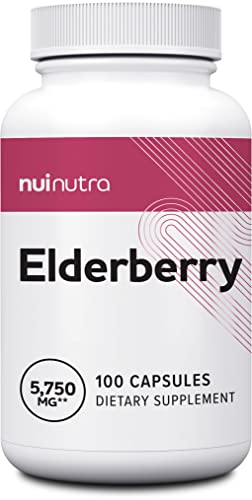 vegetarian elderberry supplements for immunity