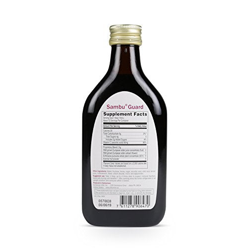 Vegetarian elderberry syrup with vitamin C