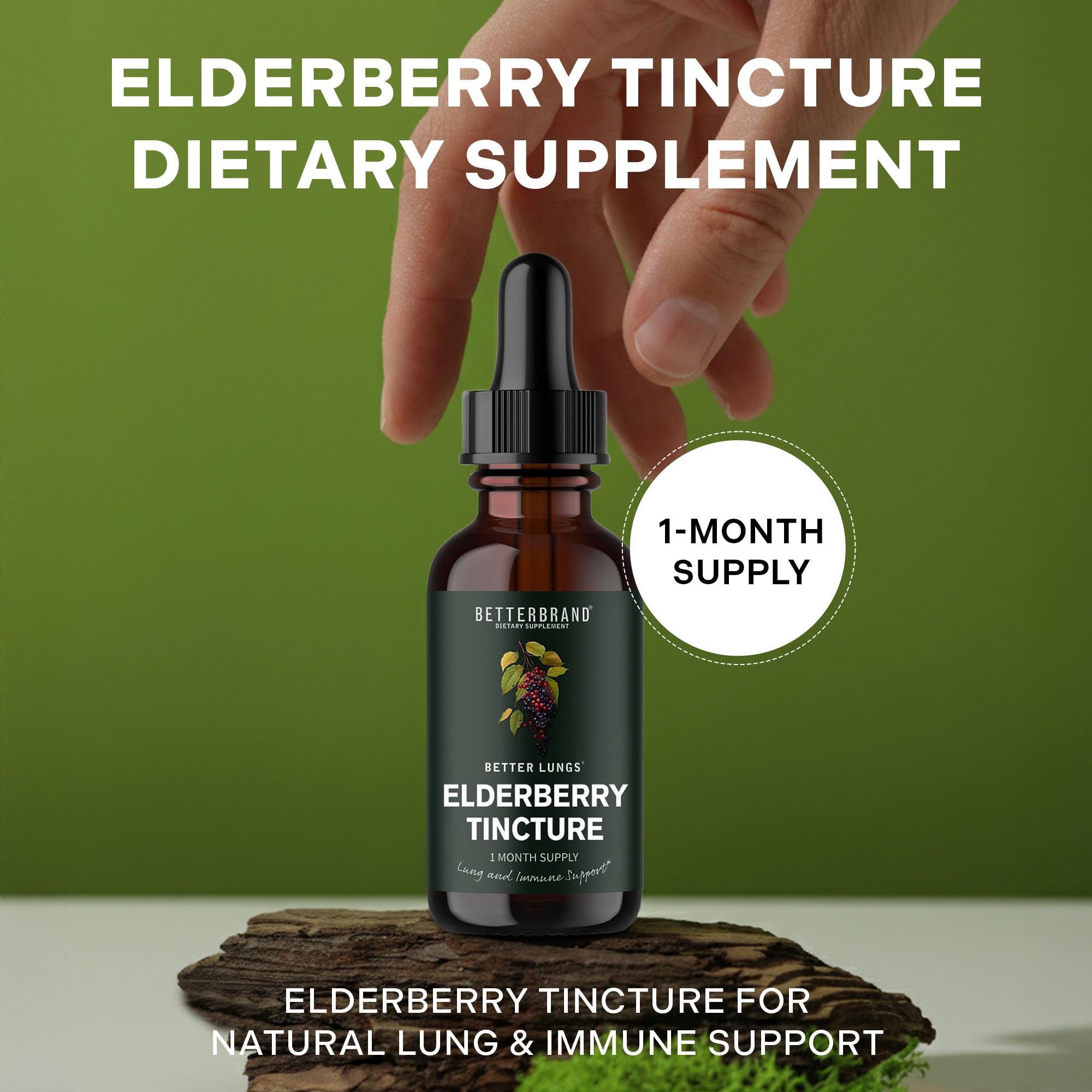 vegetarian elderberry tincture for daily use