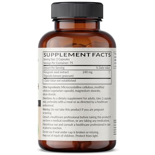 vegetarian fenugreek health support