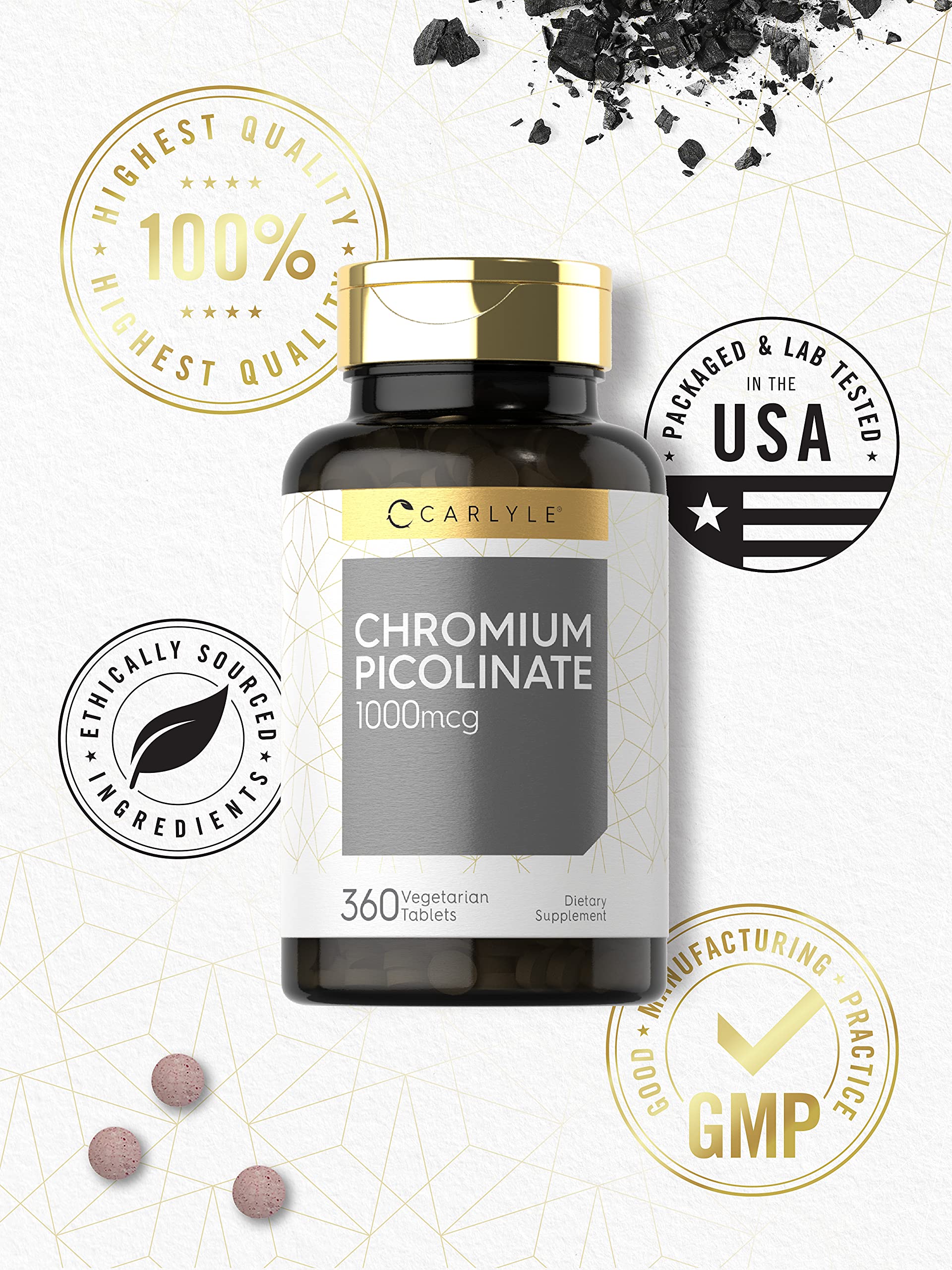 vegetarian-friendly chromium picolinate