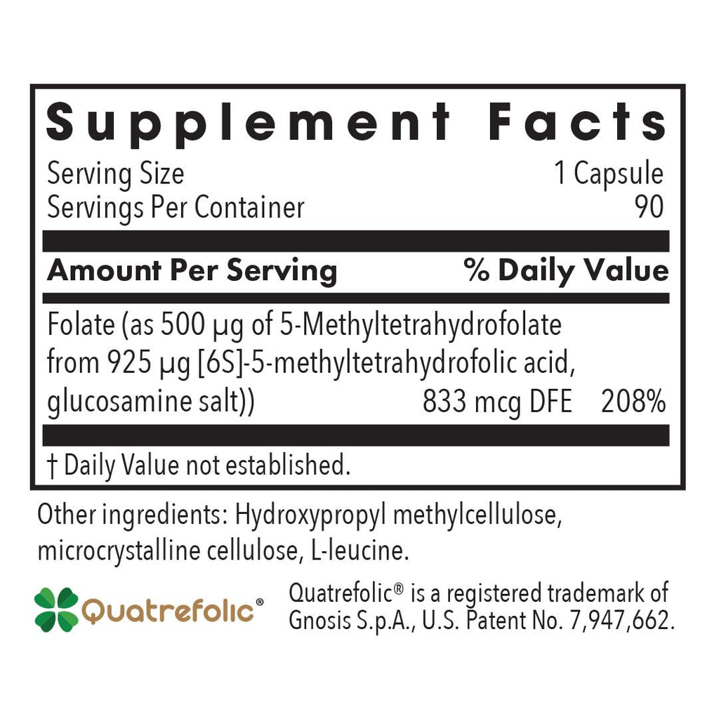 Vegetarian-friendly folic acid option
