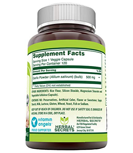 Vegetarian friendly garlic capsules