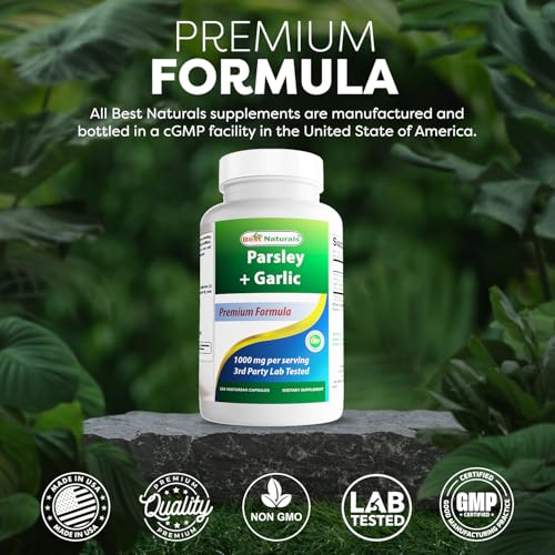 Vegetarian-friendly garlic health capsules