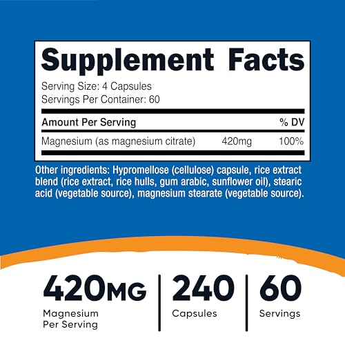 vegetarian friendly magnesium citrate