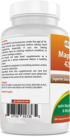 Vegetarian-friendly magnesium supplement