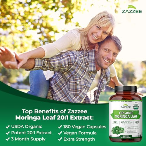 Vegetarian-friendly Moringa capsules