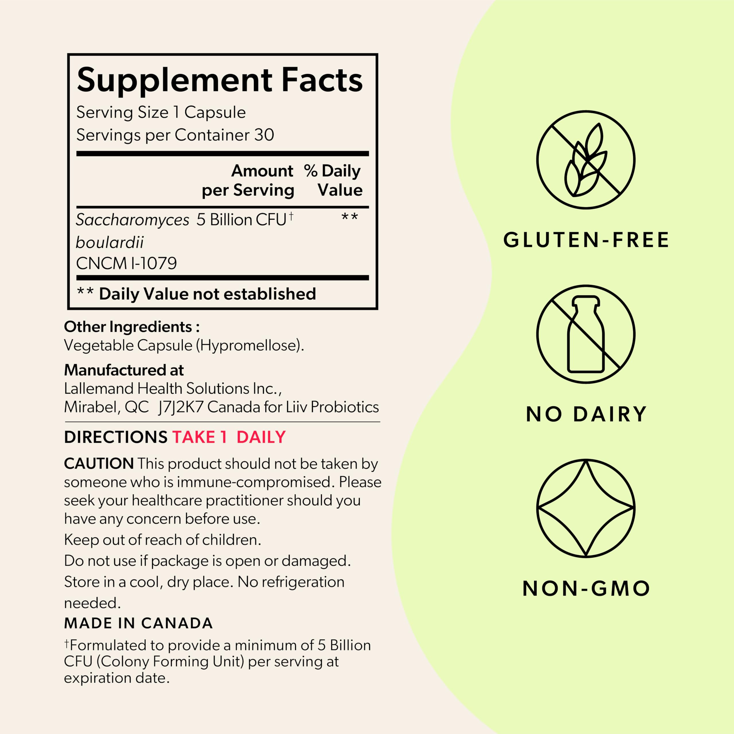 vegetarian-friendly probiotic capsules