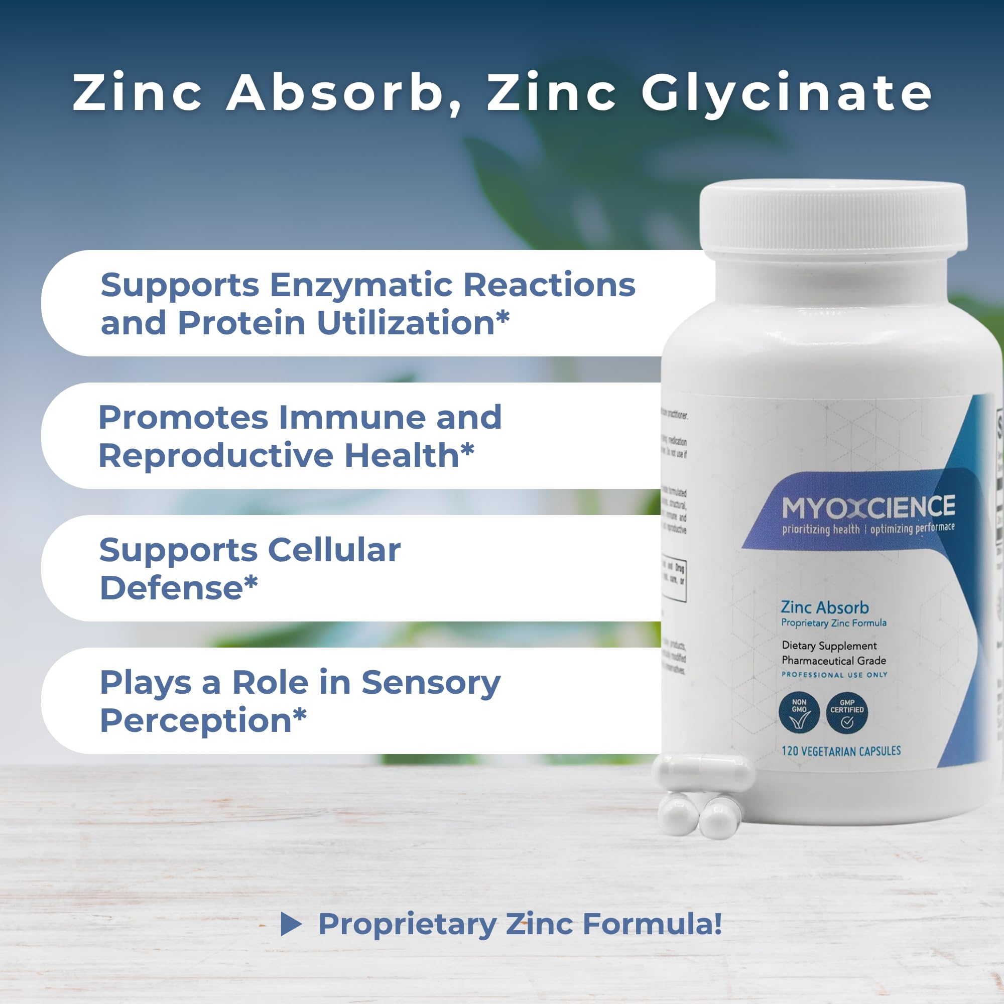 vegetarian-friendly zinc vitamin