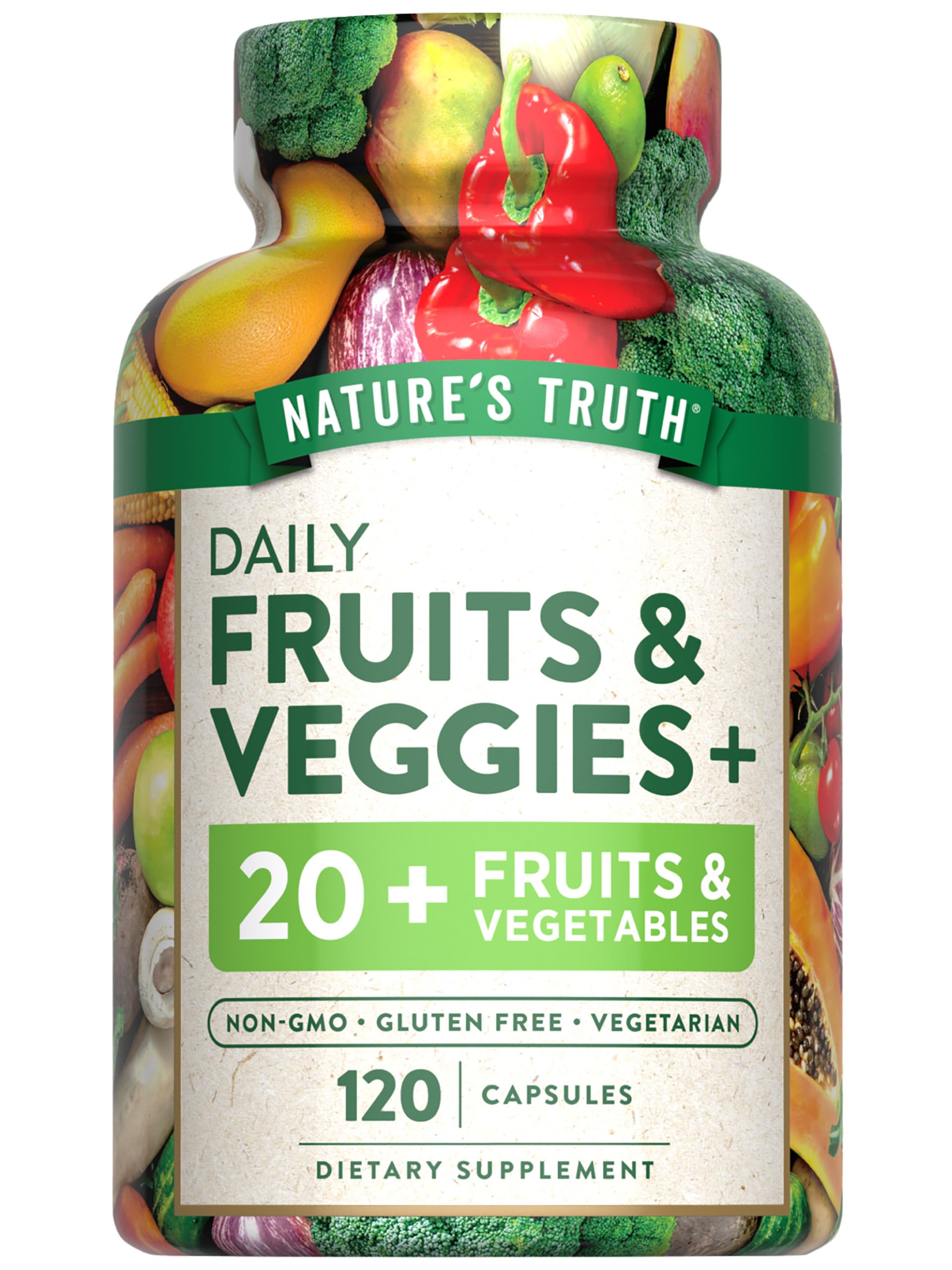 vegetarian fruit and veggie supplement