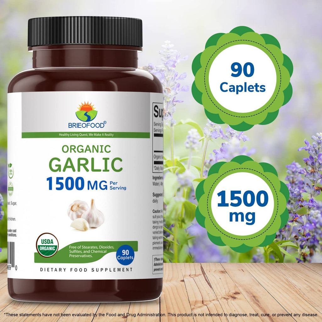 vegetarian garlic tablets for wellness
