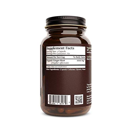 vegetarian ginger capsules for energy
