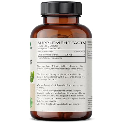 vegetarian ginkgo biloba for cognitive function