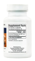 Vegetarian ginseng for immune support