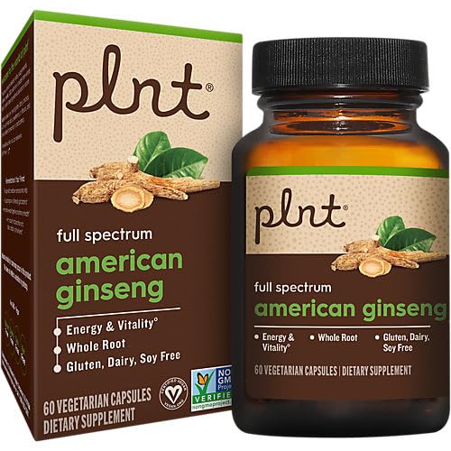 vegetarian ginseng supplement for wellness