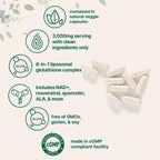 Vegetarian glutathione for detox