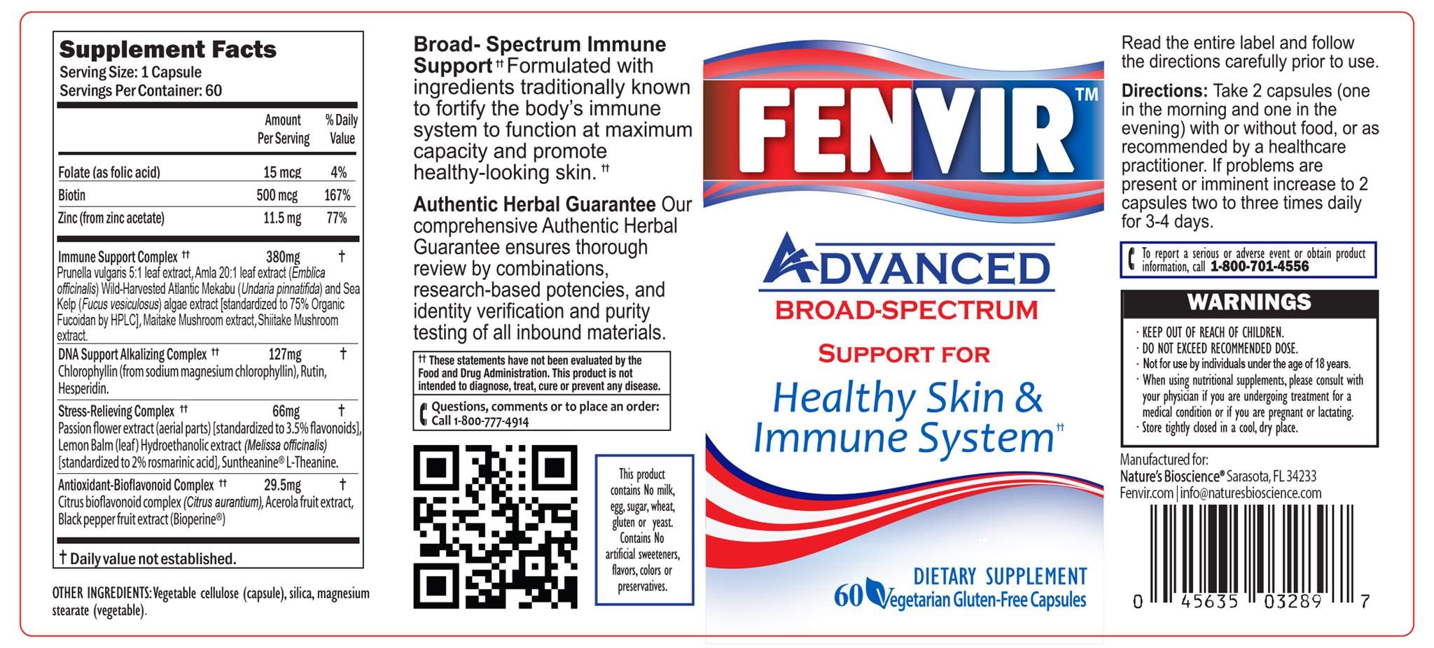 vegetarian gluten-free immune health supplement