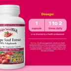 Vegetarian grape seed extract for heart health