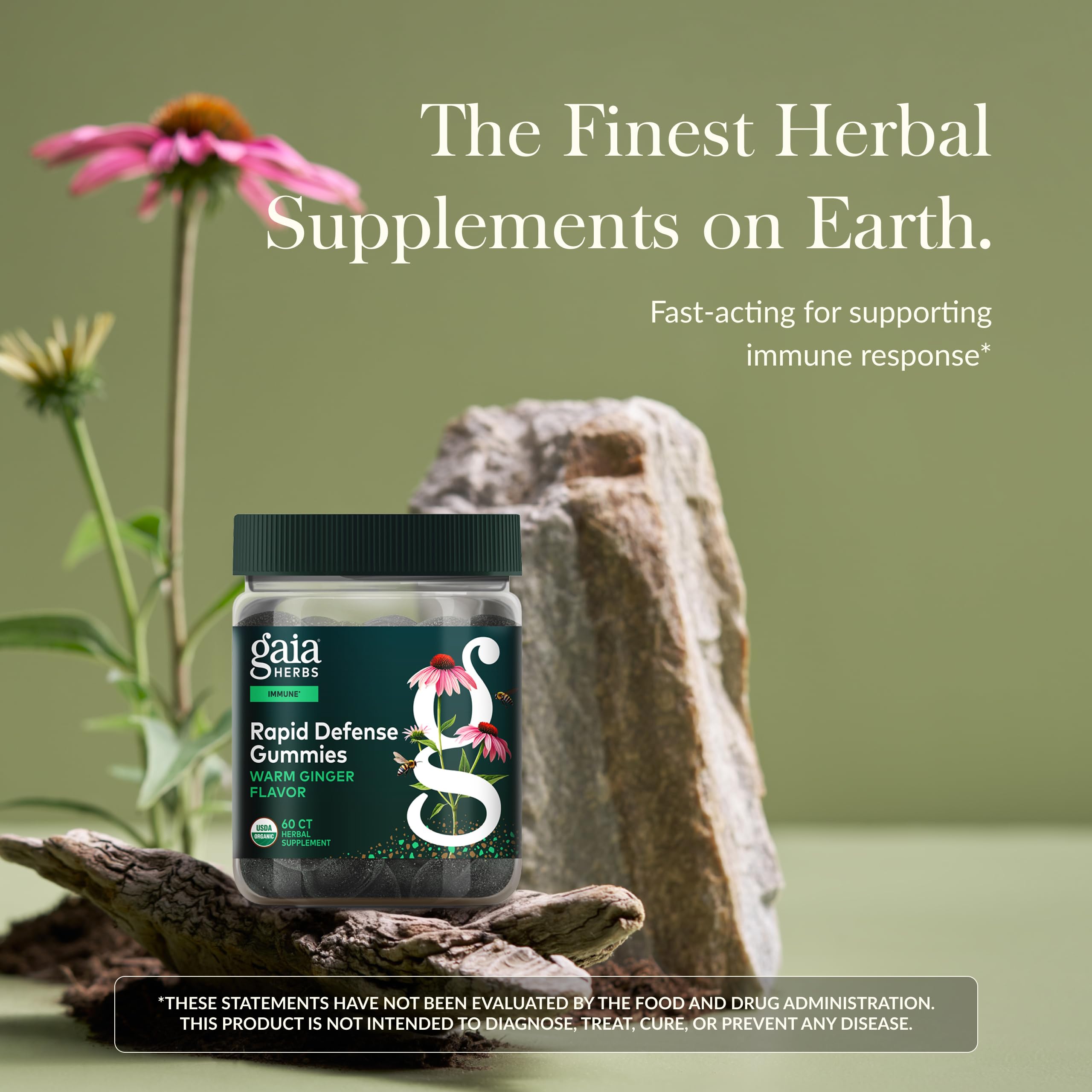 vegetarian gummies with echinacea