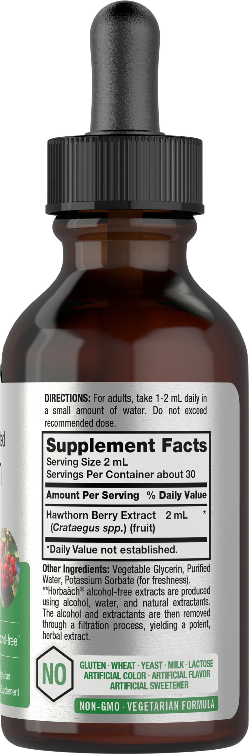Vegetarian hawthorn extract for heart health