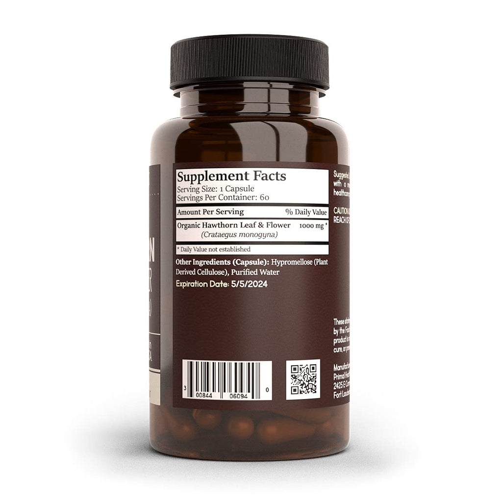 vegetarian hawthorn leaf and flower blend