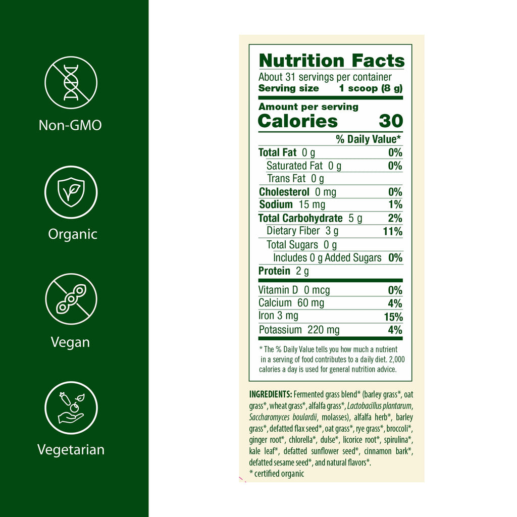 vegetarian health supplement powder