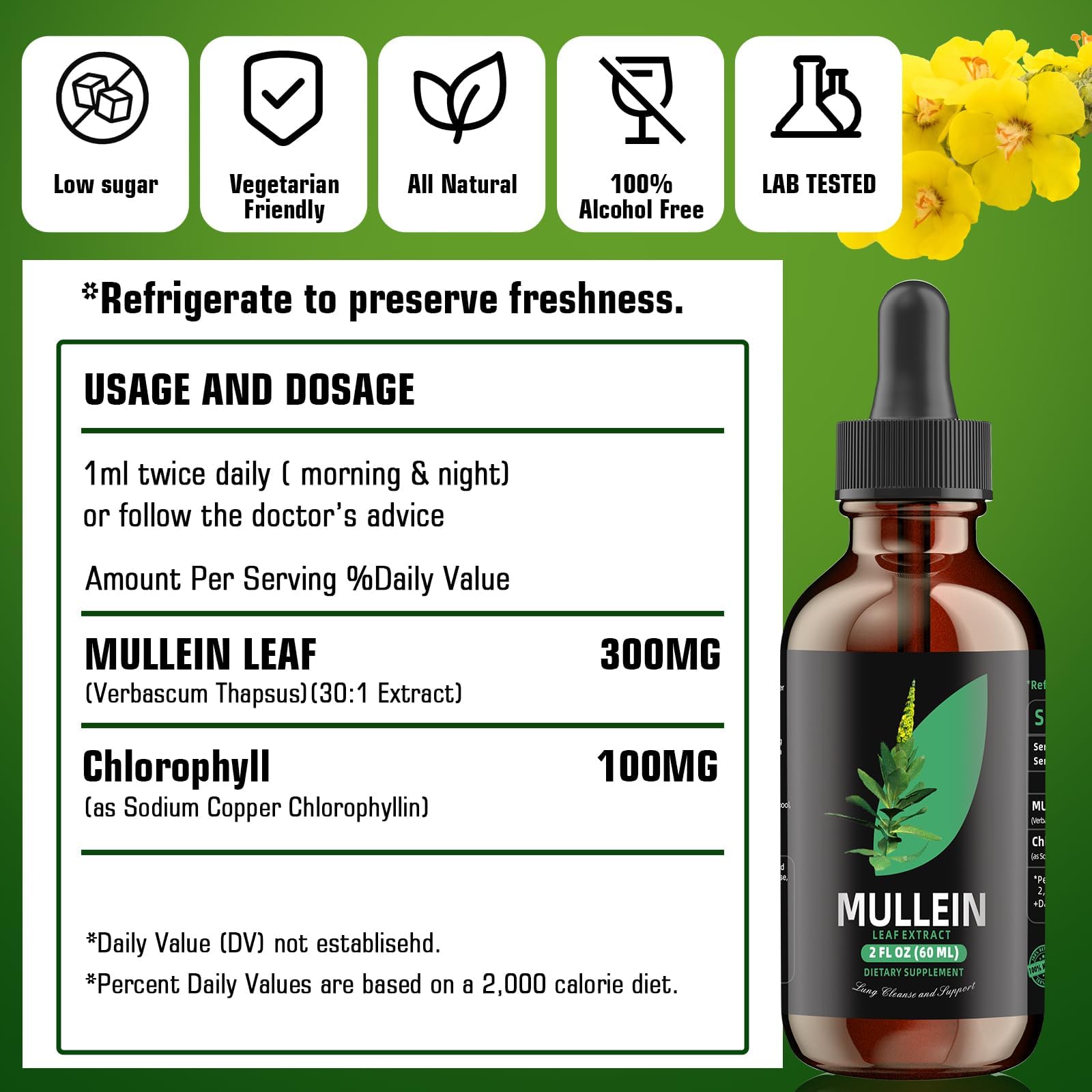 vegetarian herbal drops for respiratory wellness