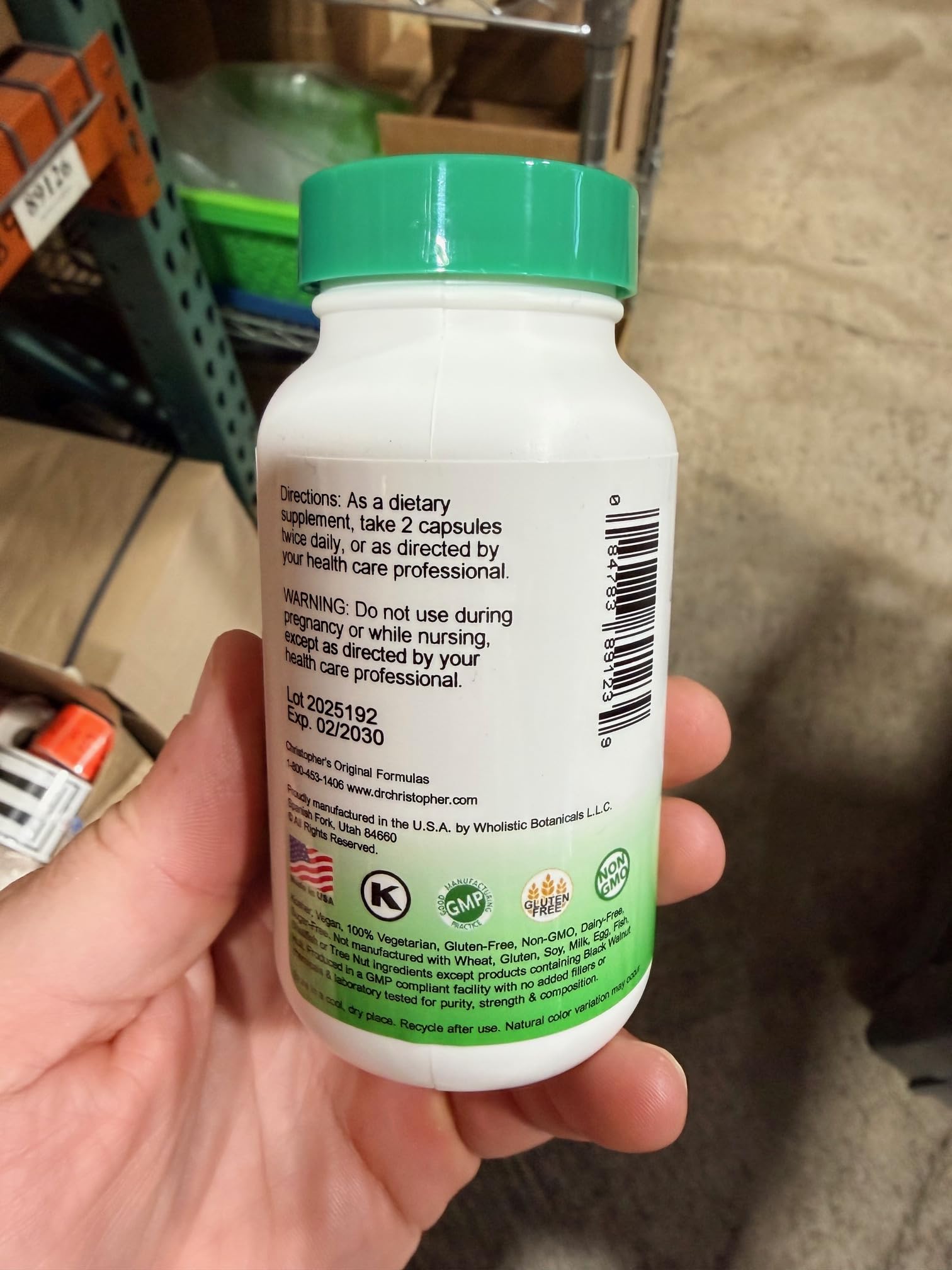 Vegetarian herbal supplements for women