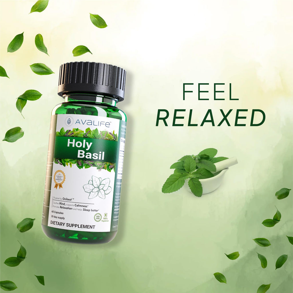vegetarian holy basil for wellness