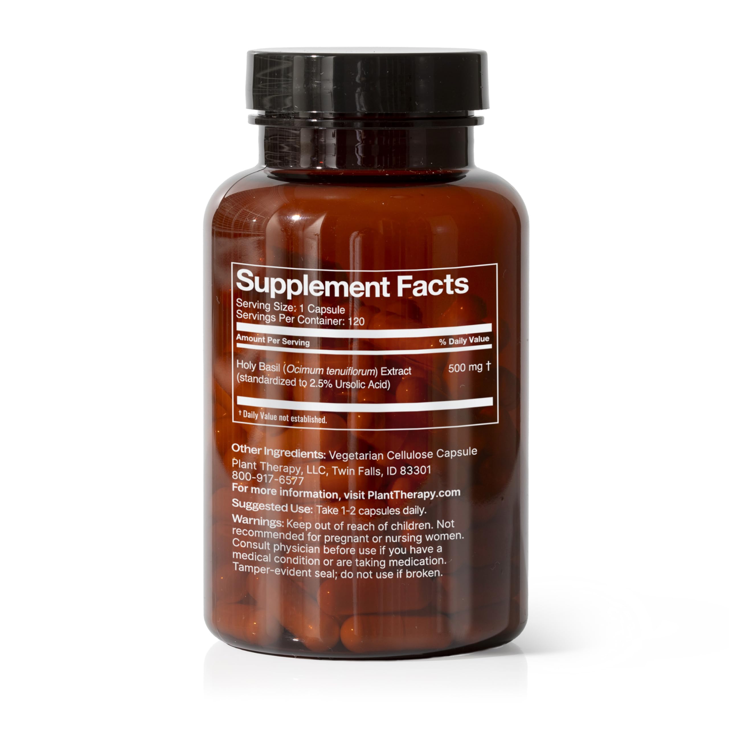 vegetarian holy basil supplement benefits