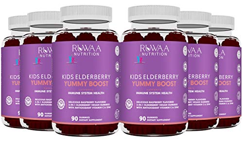 vegetarian immune support elderberry gummies