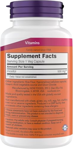 Vegetarian Inositol supplement for wellness