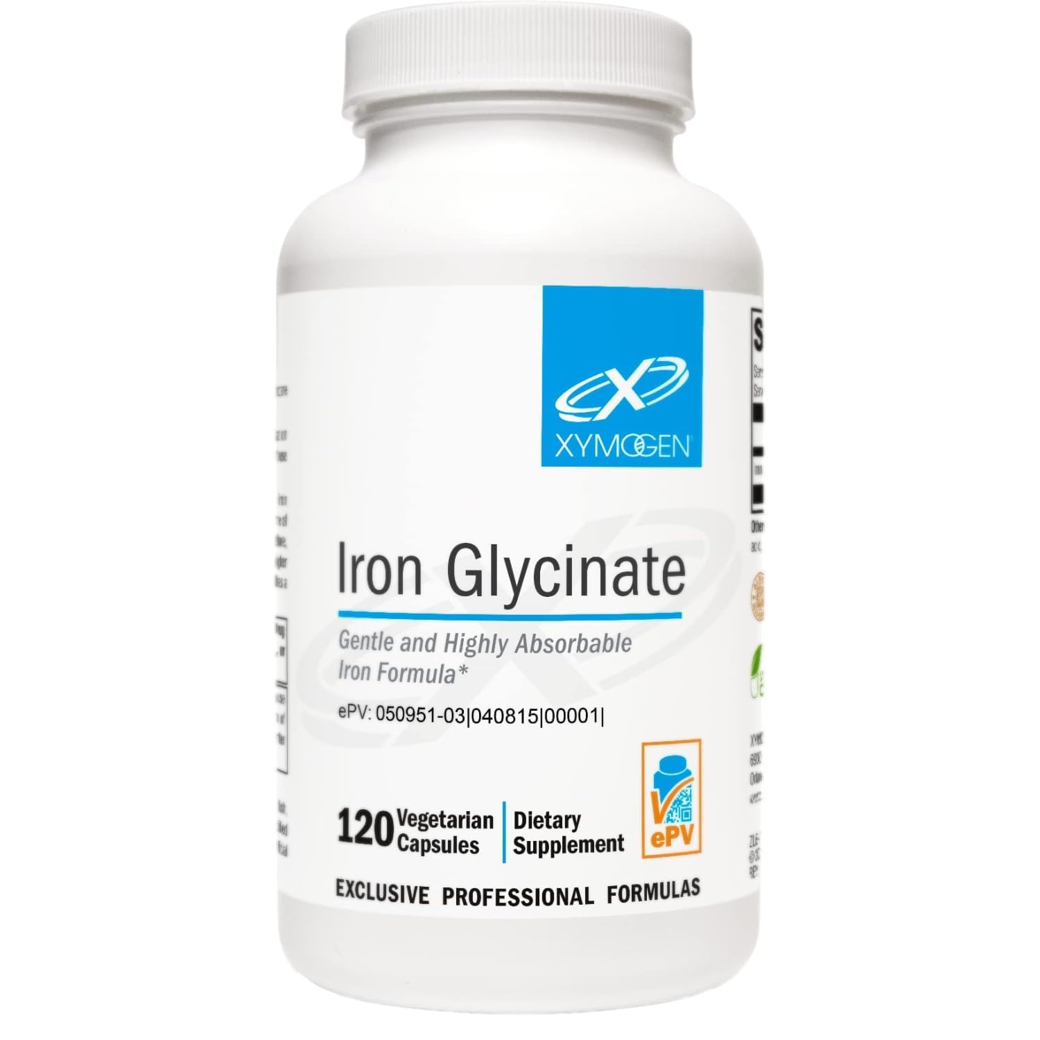 vegetarian iron capsules for energy