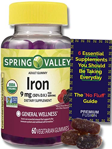 vegetarian iron supplement for energy