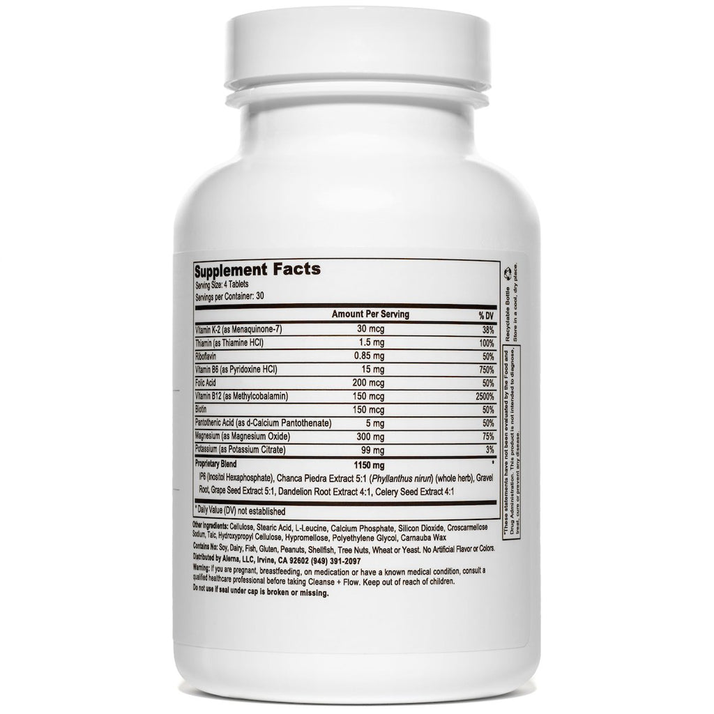 vegetarian kidney cleanse tablets pack