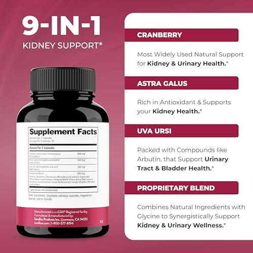 Vegetarian kidney support capsules