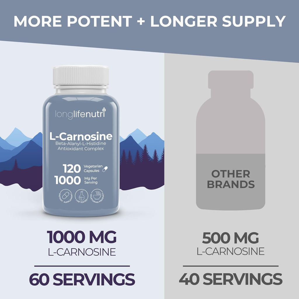 Vegetarian L-Carnosine supplement for wellness