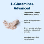 Vegetarian L-Glutamine for fitness enthusiasts