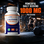 Vegetarian L-Glutamine for fitness enthusiasts