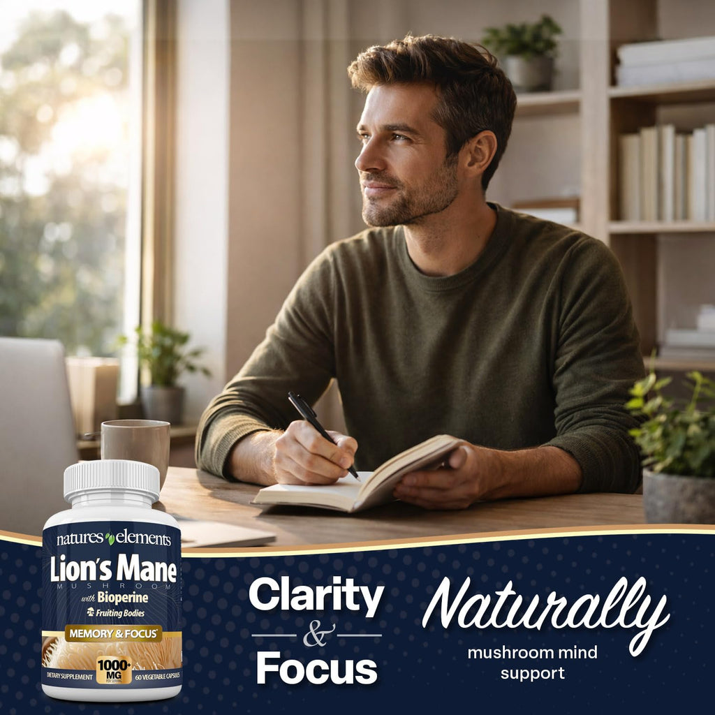 vegetarian lion's mane supplement