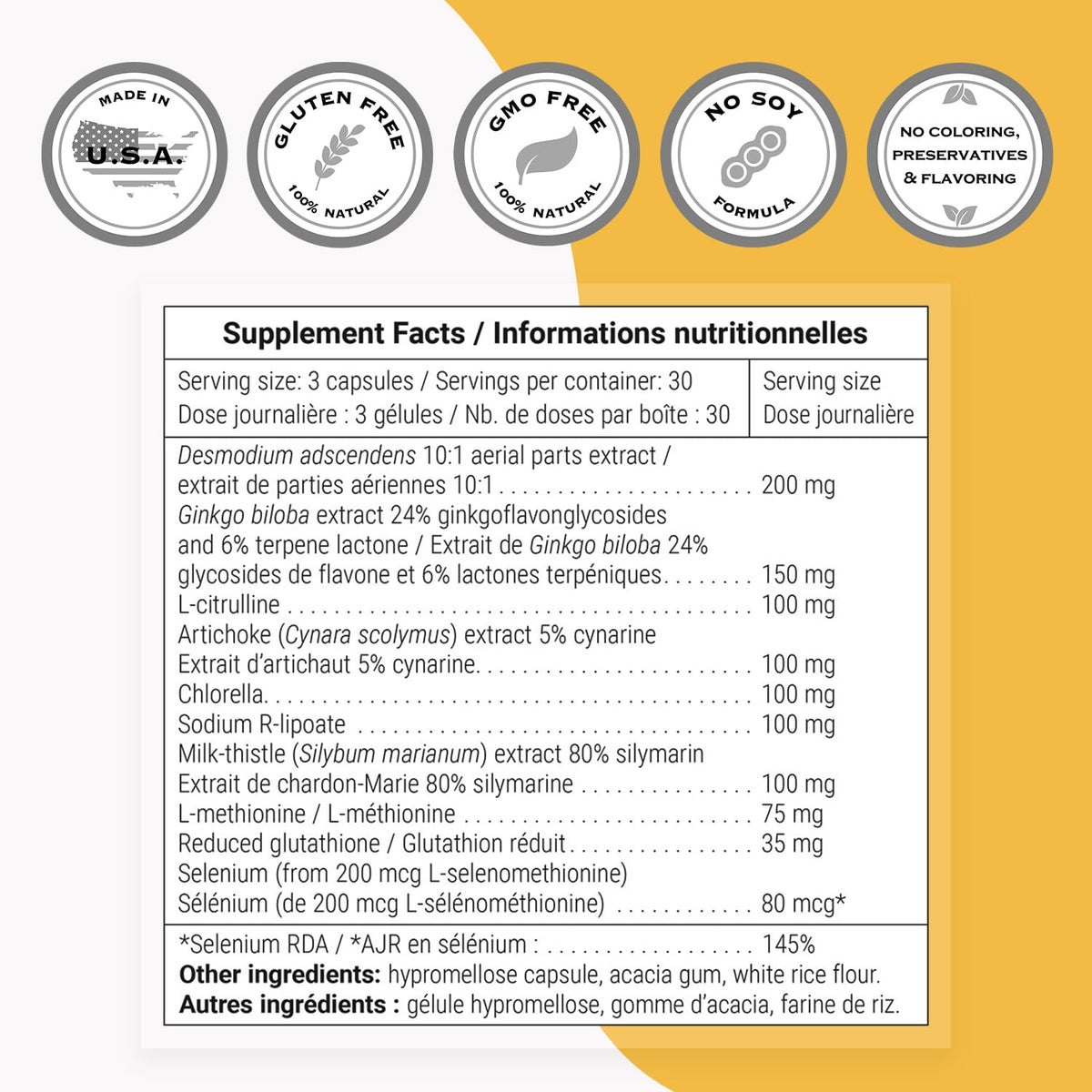 Vegetarian liver health formula