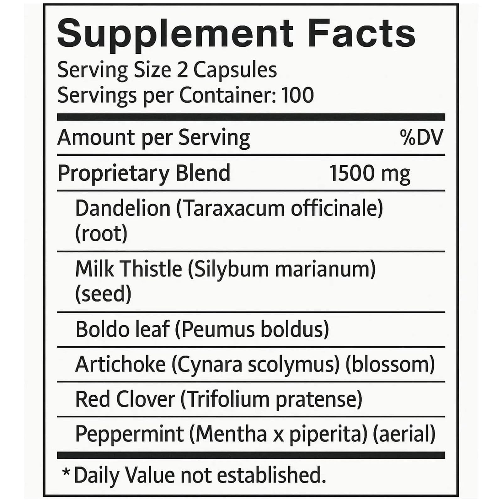 vegetarian liver health supplement