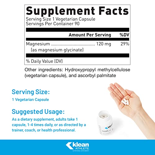 Vegetarian magnesium capsules for relaxation