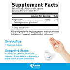 Vegetarian magnesium capsules for relaxation