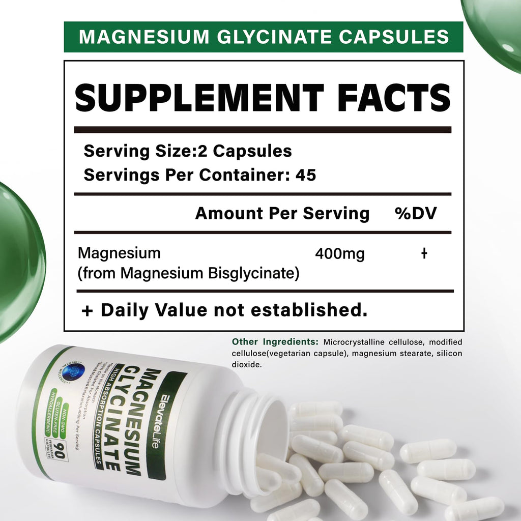 vegetarian magnesium capsules for relaxation