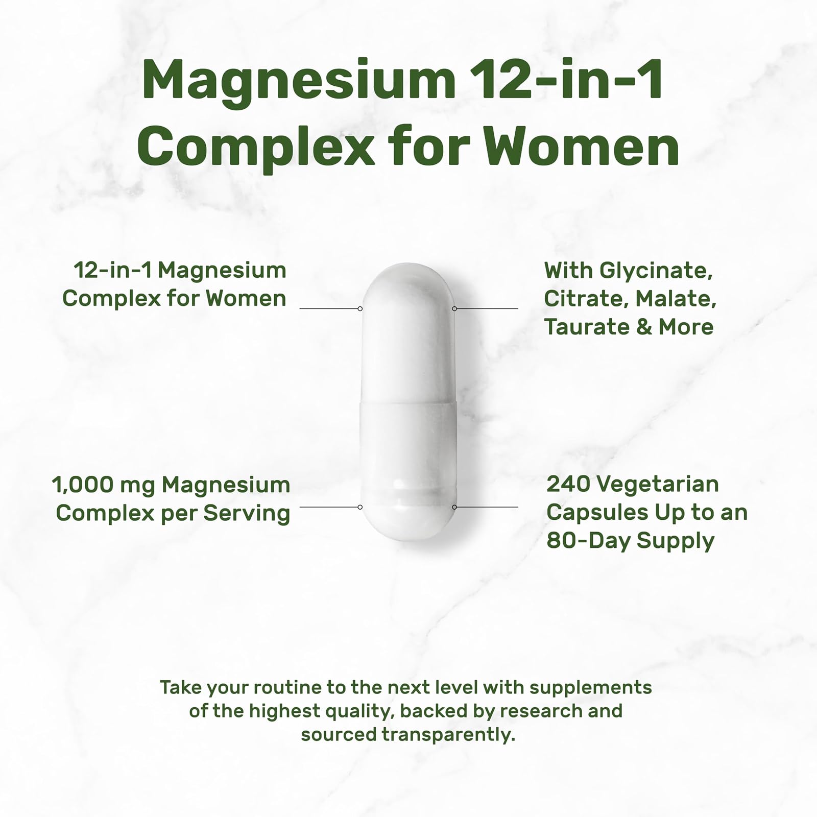 vegetarian magnesium for muscle health