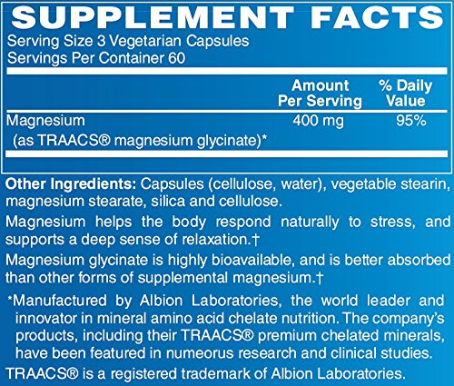 vegetarian magnesium glycinate for daily health