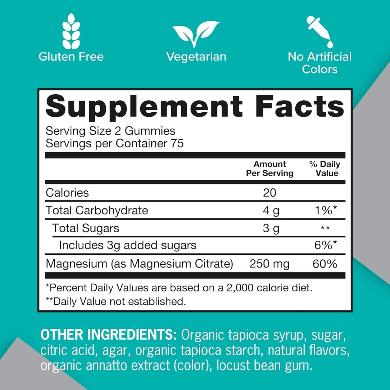 vegetarian magnesium gummies for muscle support